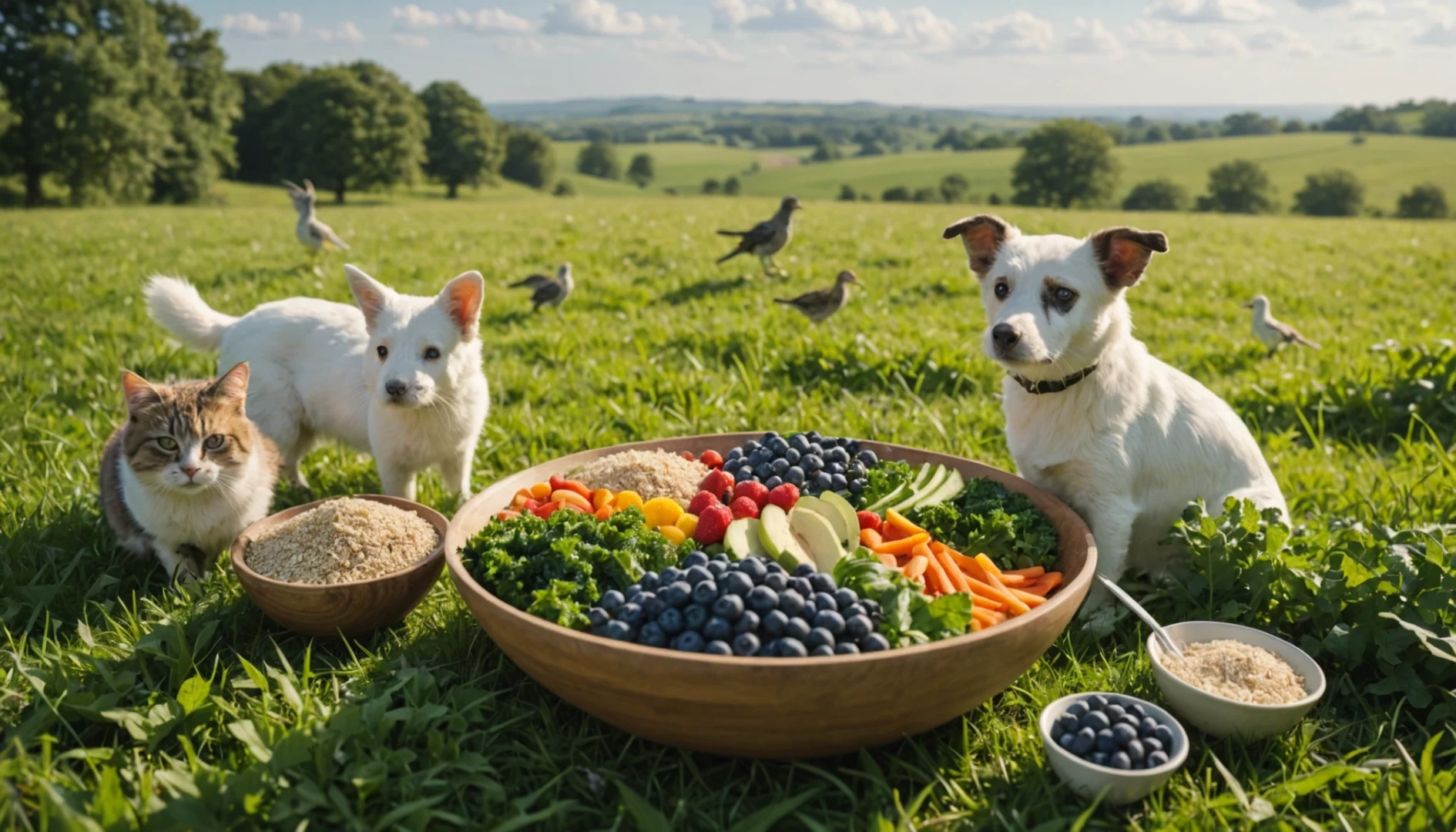 Les Super-Aliments pour Animaux : Secrets de la Nature