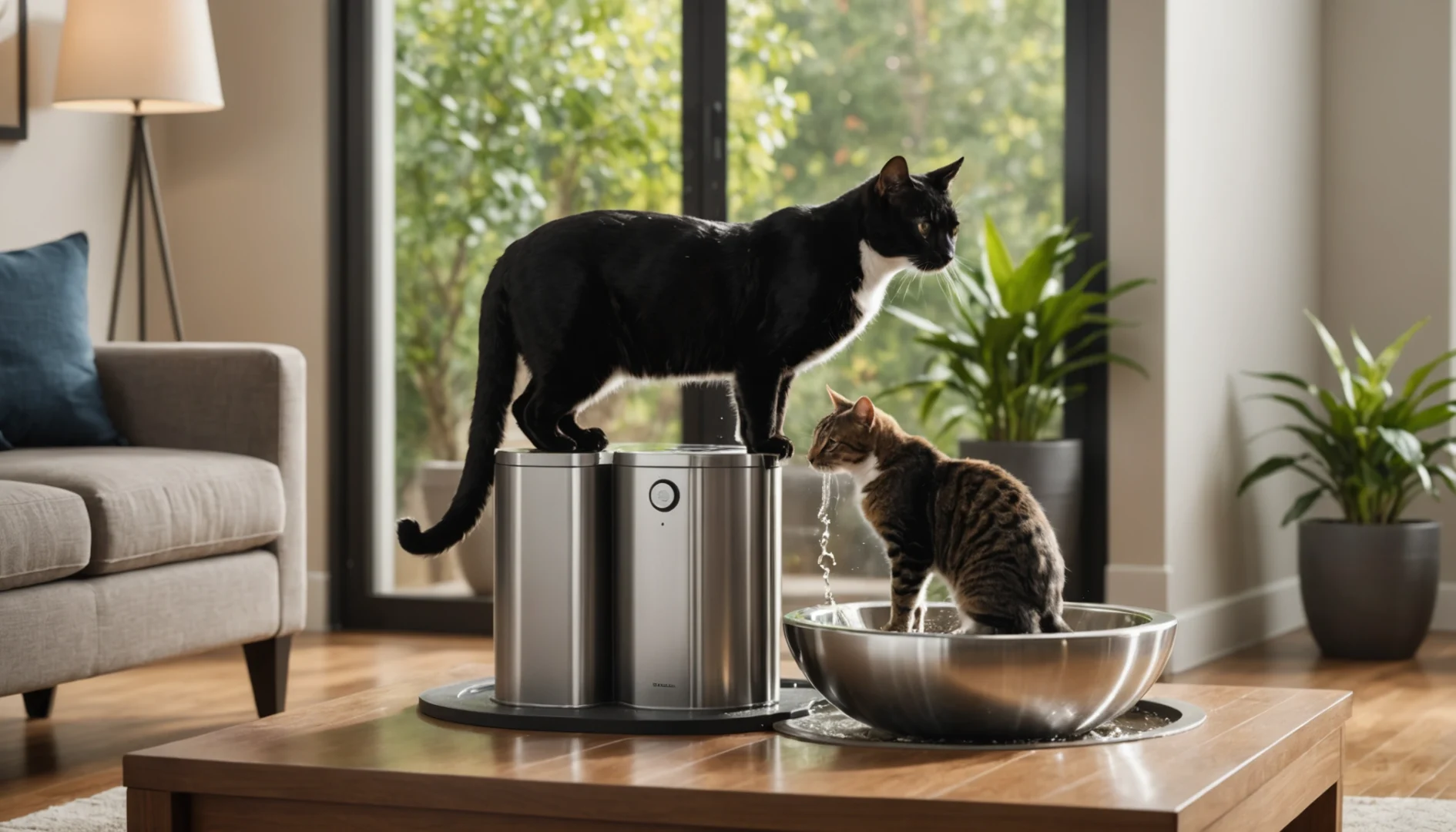 Fontaine eau animaux : un allié pour la santé et l'hydratation